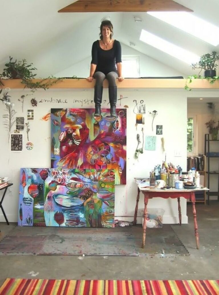 72 Breathtaking Home Art Studio Designs