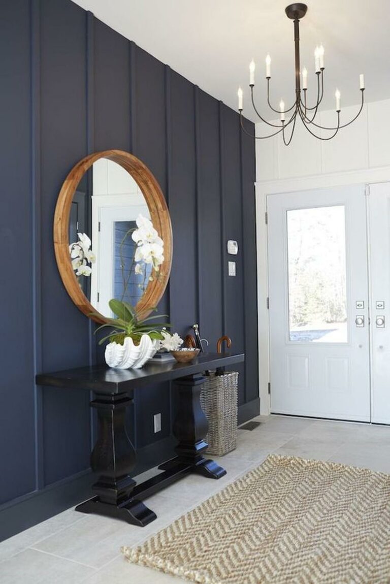 28 Elegant Navy Accent Walls For Bold Statement Spaces