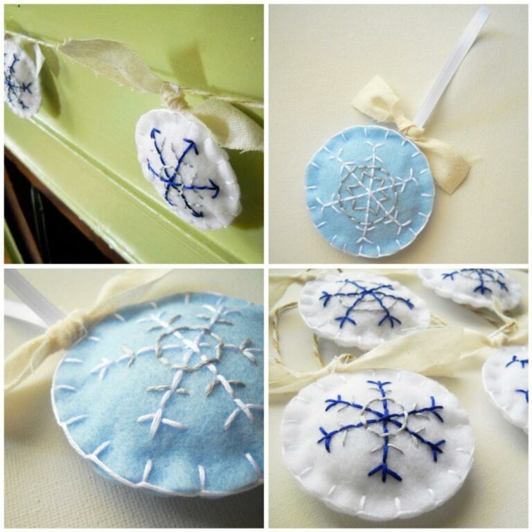 28 Charming Snowflake Craft Ideas for Winter Magic