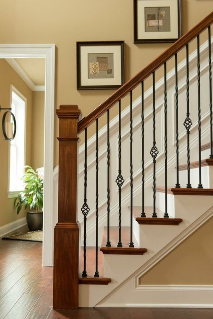 33 Elegant Wrought Iron Railing Designs For Indoor and Outdoor