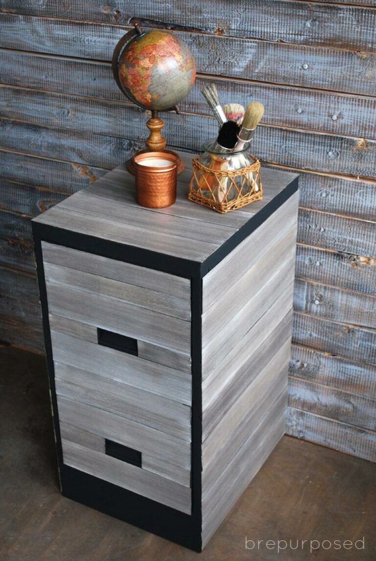 10 Eye-Catching DIY File Cabinet Makeover Ideas