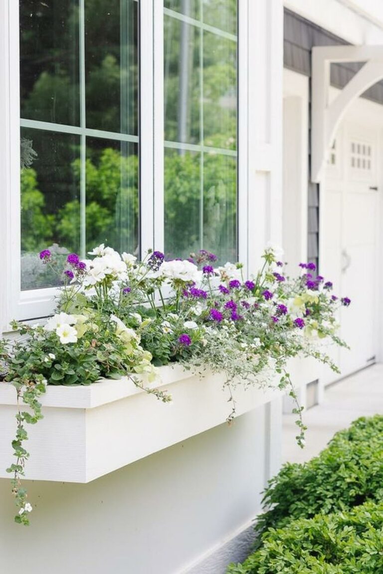 48 Beautiful Window Box Decorating Ideas