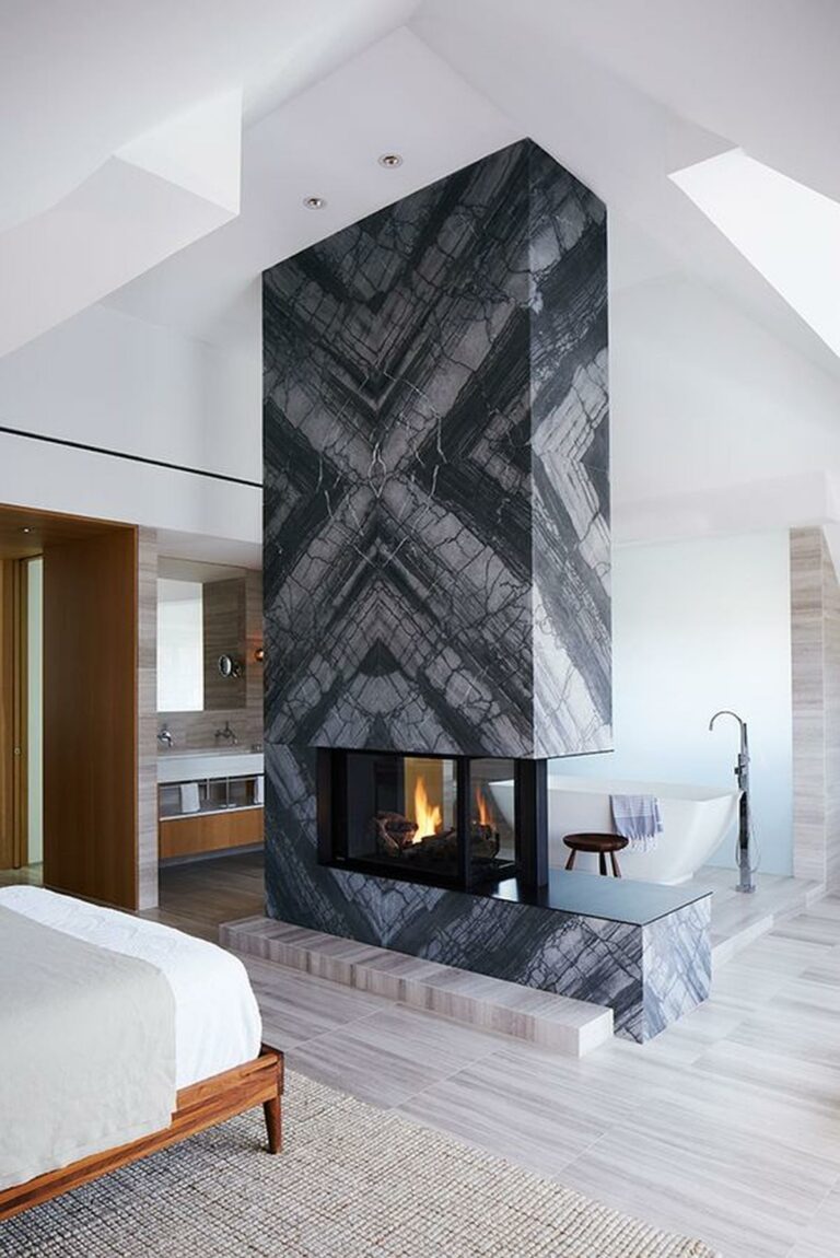 25 Elegant Marble Fireplace Ideas for Luxury Living