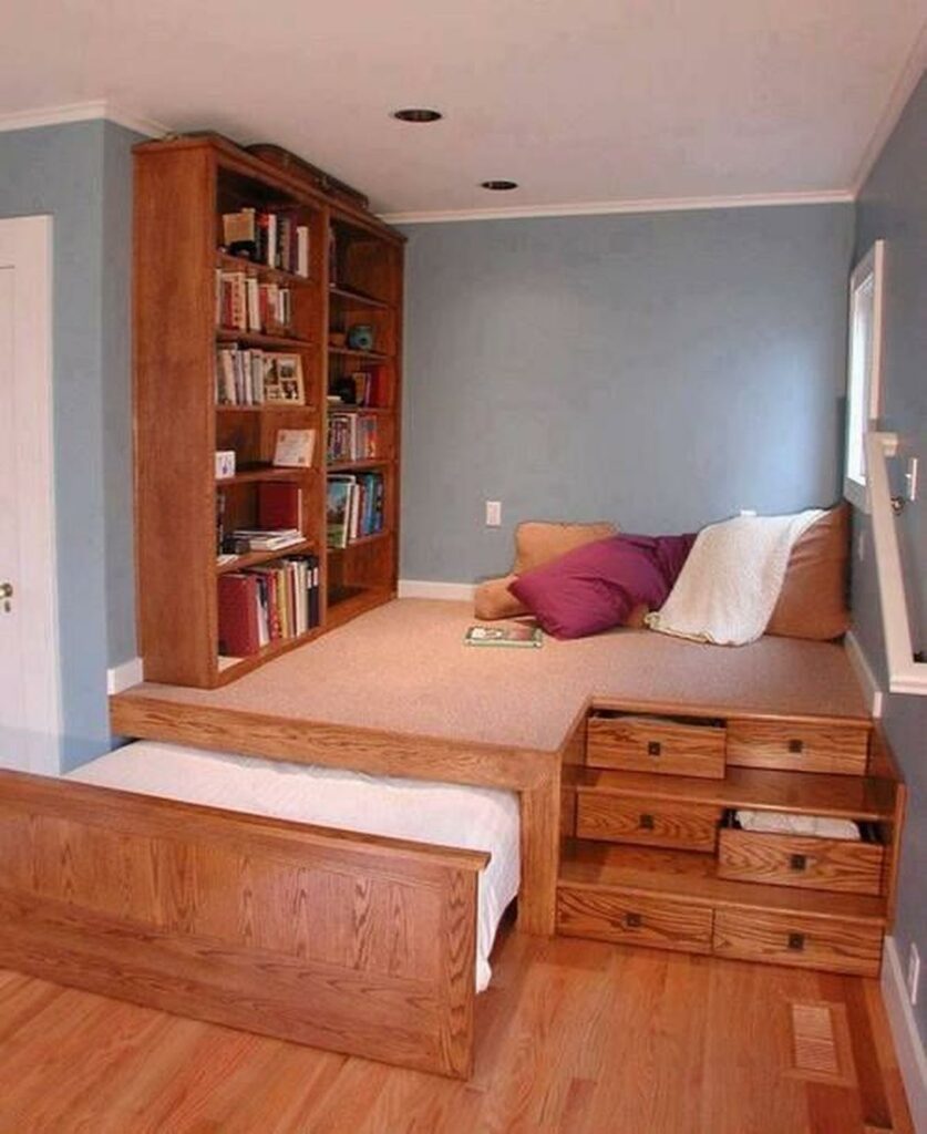 46 Innovative Ideas To Incorporate Raised Platforms In Interior Design