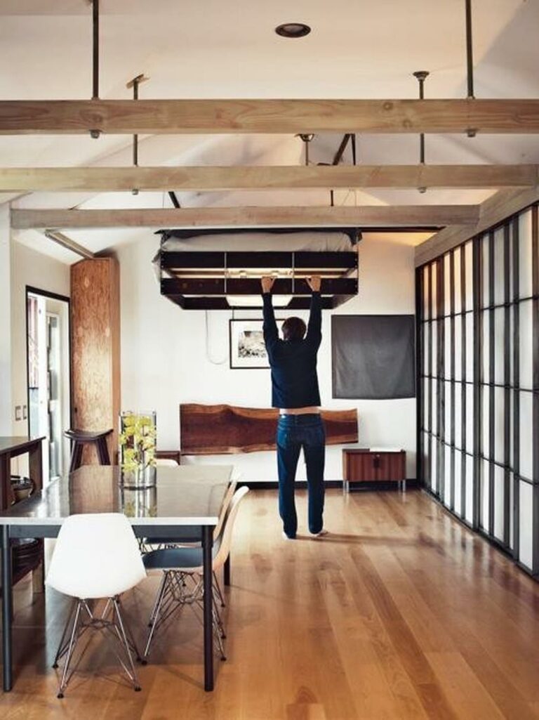 13 Innovative Space-Saving Retractable Loft Beds
