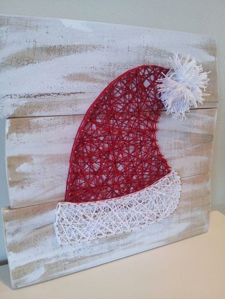 53 Magical Christmas String Art Ideas to Try