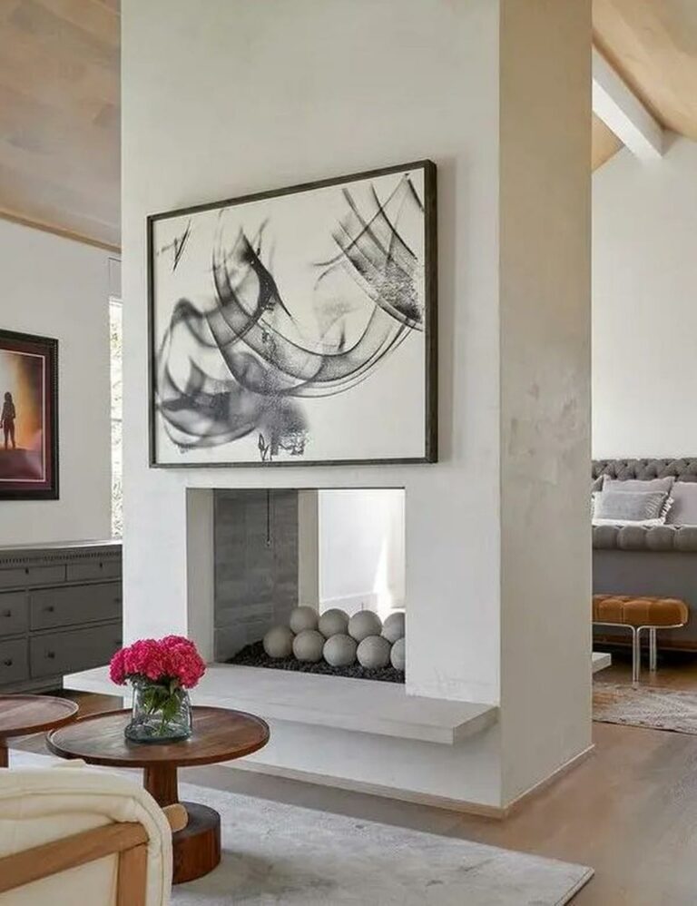 31 Double-Sided Fireplace Ideas with Benefits and Tips