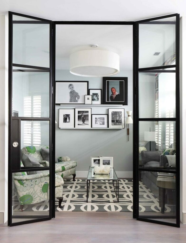 27 Stunning Modern Interior Glass Door Designs