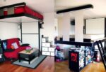 13 Innovative Space-Saving Retractable Loft Beds