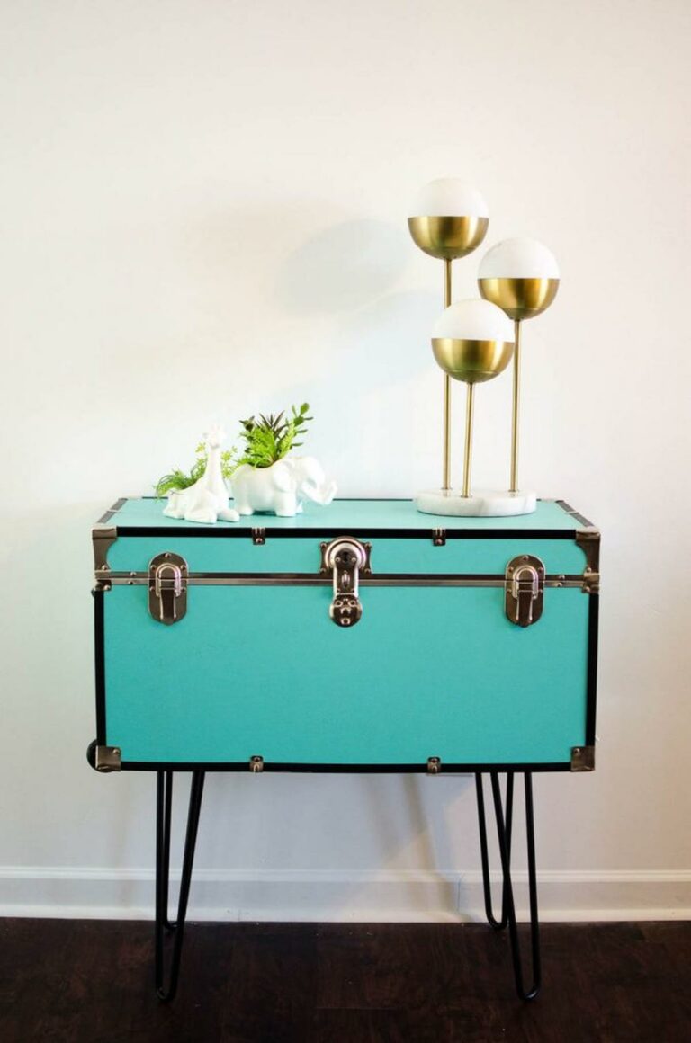 13 Simple DIY Vintage Trunk Makeovers to Transform Old Pieces