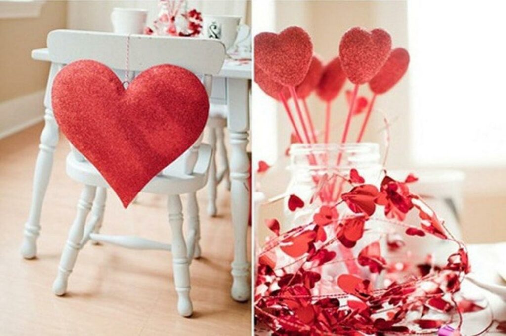 28 Enchanting Heart Decorations For Valentines Day