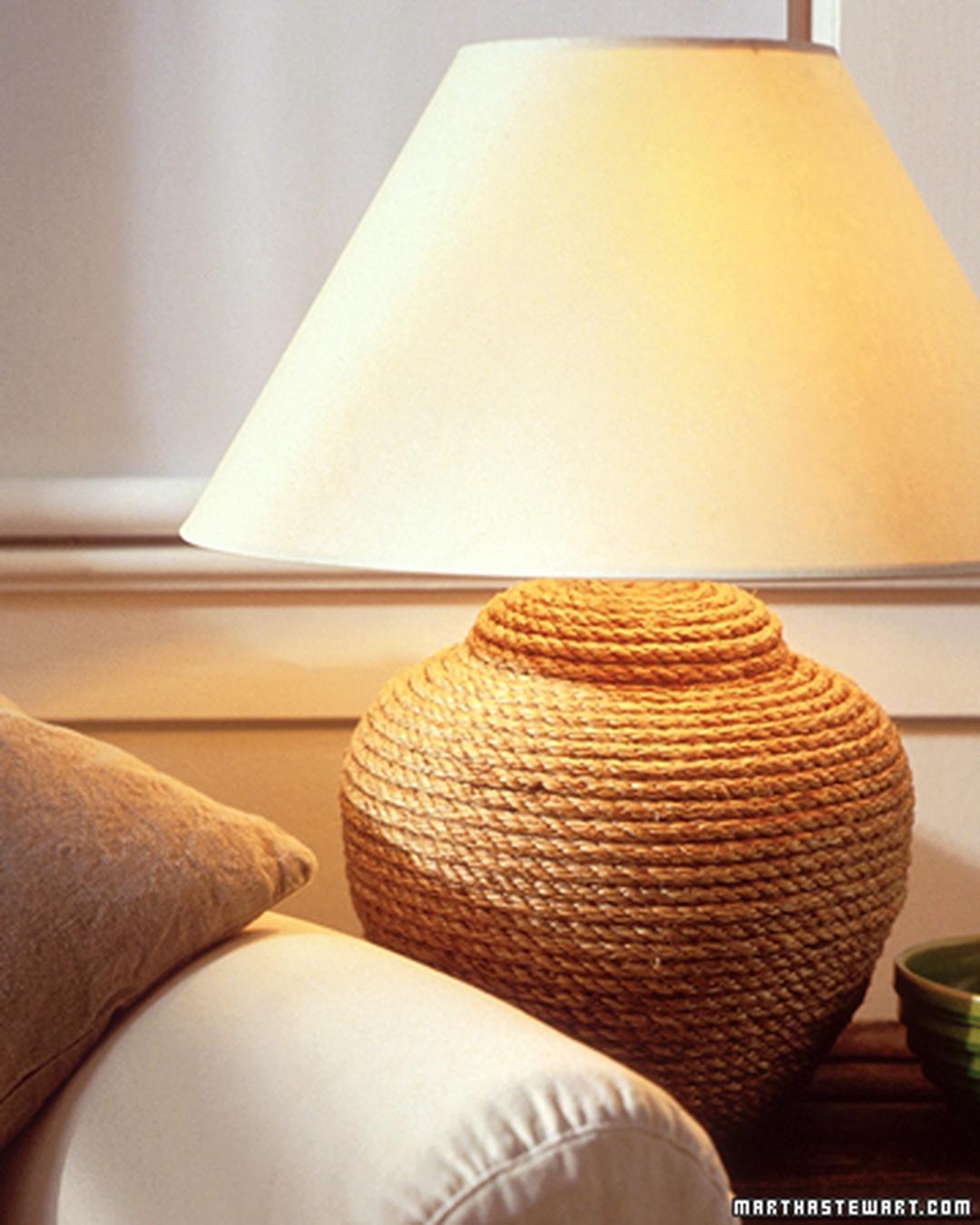 7 Rope Lamp DIY Ideas for Rustic Lighting
