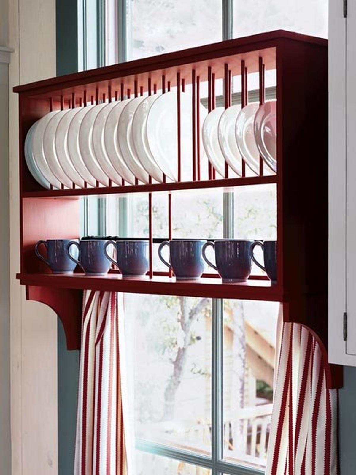 15 Clever Plate Storage Ideas for Tidy Kitchen Spaces