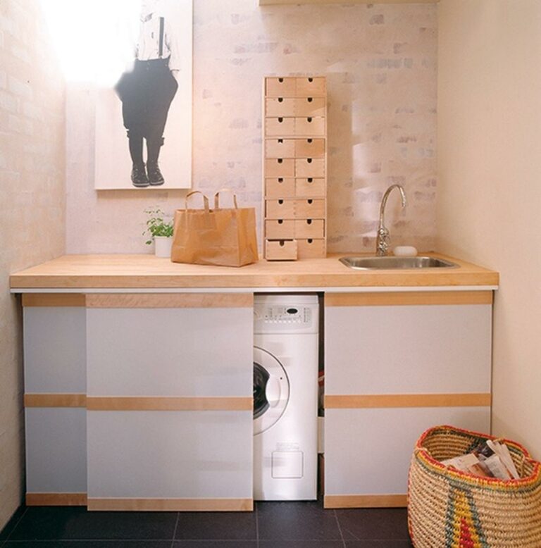 30 Ingenious Ways To Conceal A Washing Machine In Your Home