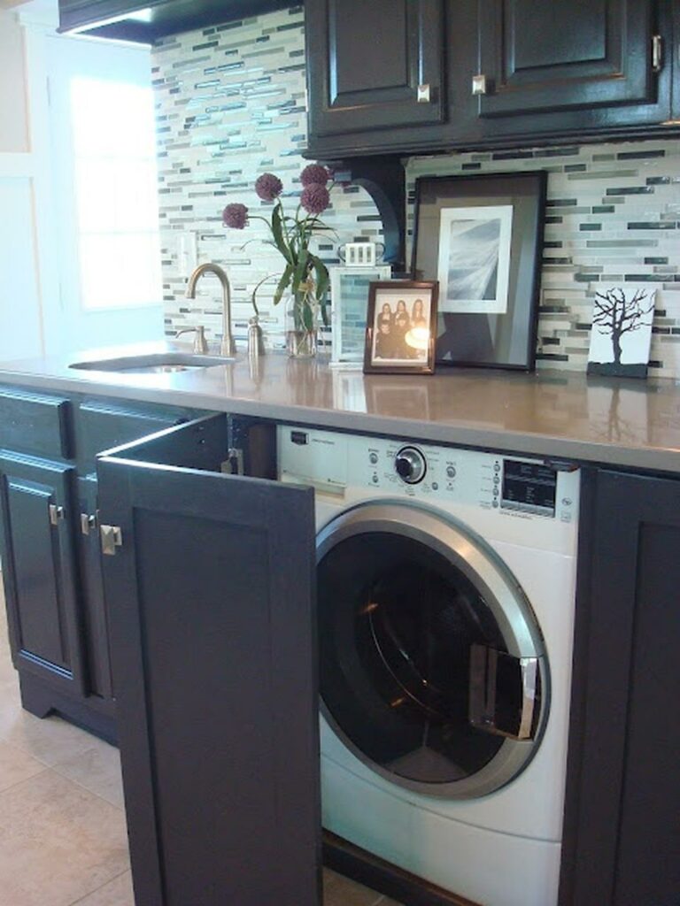 30 Ingenious Ways To Conceal A Washing Machine In Your Home