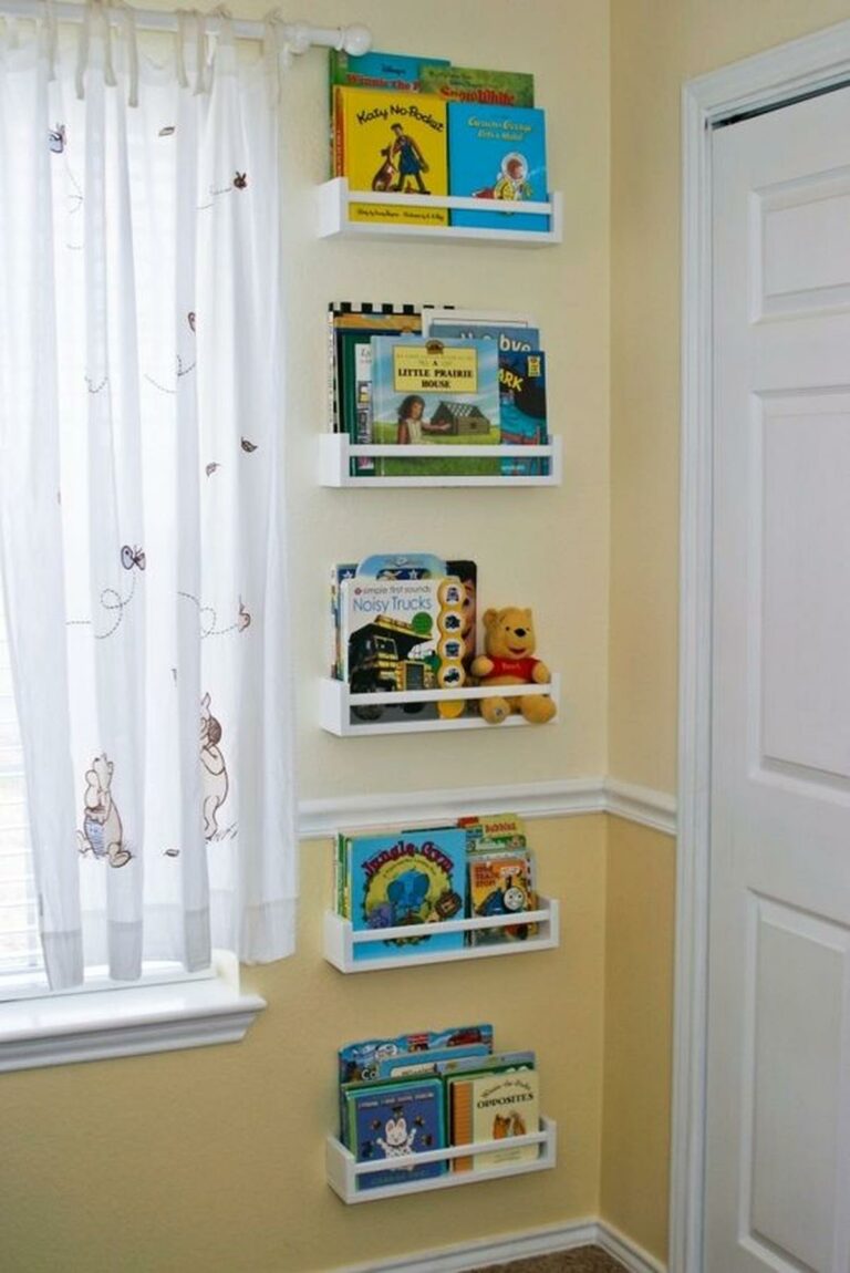 26 Clever Wall Storage Solutions for Kids' Rooms