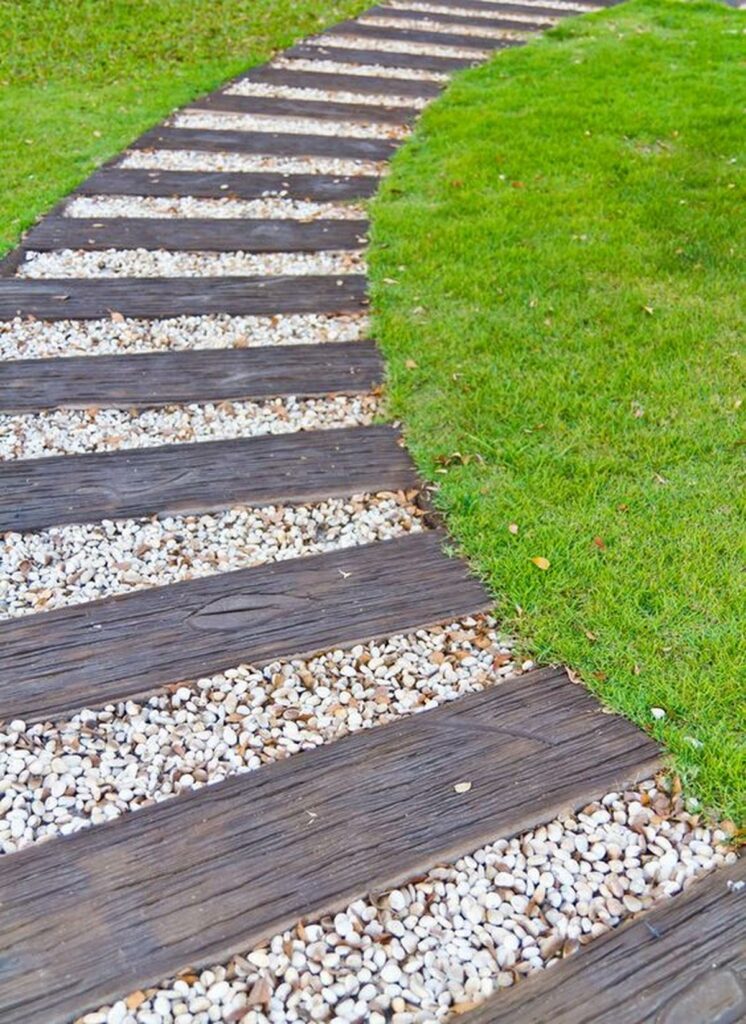 25 Enchanting Wooden Garden Pathway Ideas to Try Now