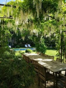 30 Charming Garden Dining Spaces with Scenic Flair
