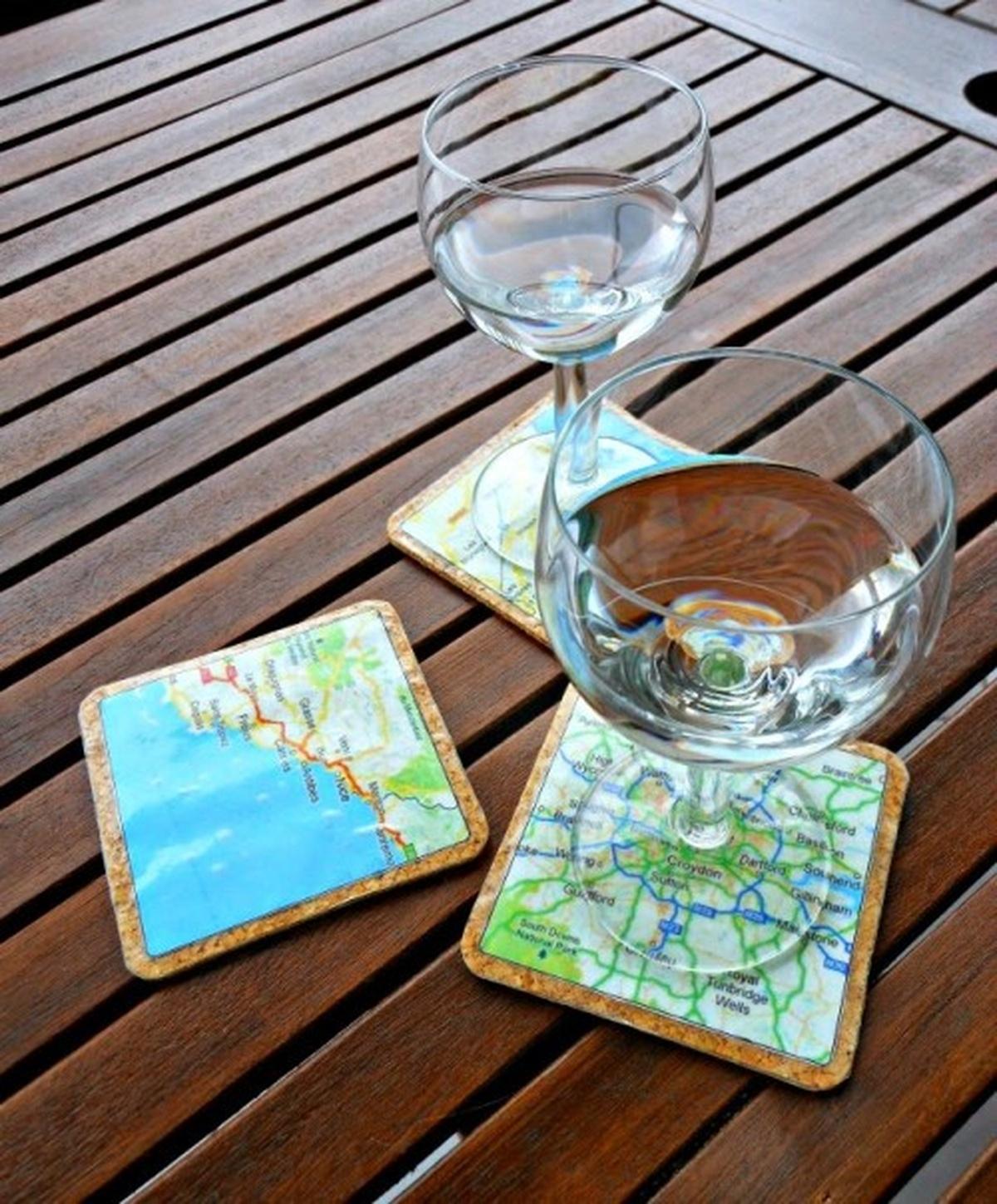 11 Clever DIY Map Craft Projects for Travelers