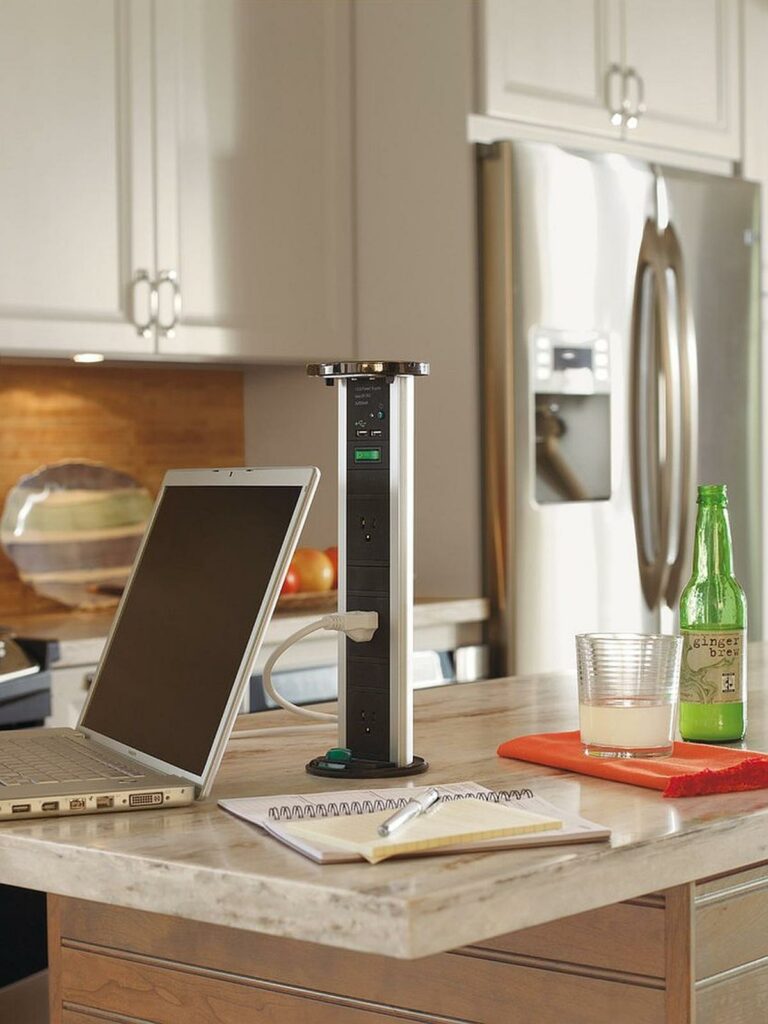25 Elegant Functional Kitchen Charging Stations