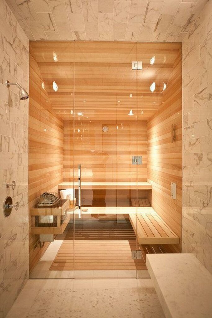 62 Luxurious Steam Rooms And Saunas For Homes