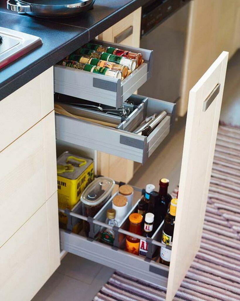 67 Clever Pull-Out Kitchen Drawer Ideas for Smart Storage