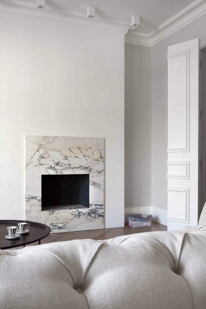 25 Elegant Marble Fireplace Ideas for Luxury Living