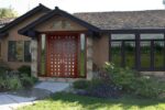 15 Charming Natural Wood Front Door Ideas to Welcome Home
