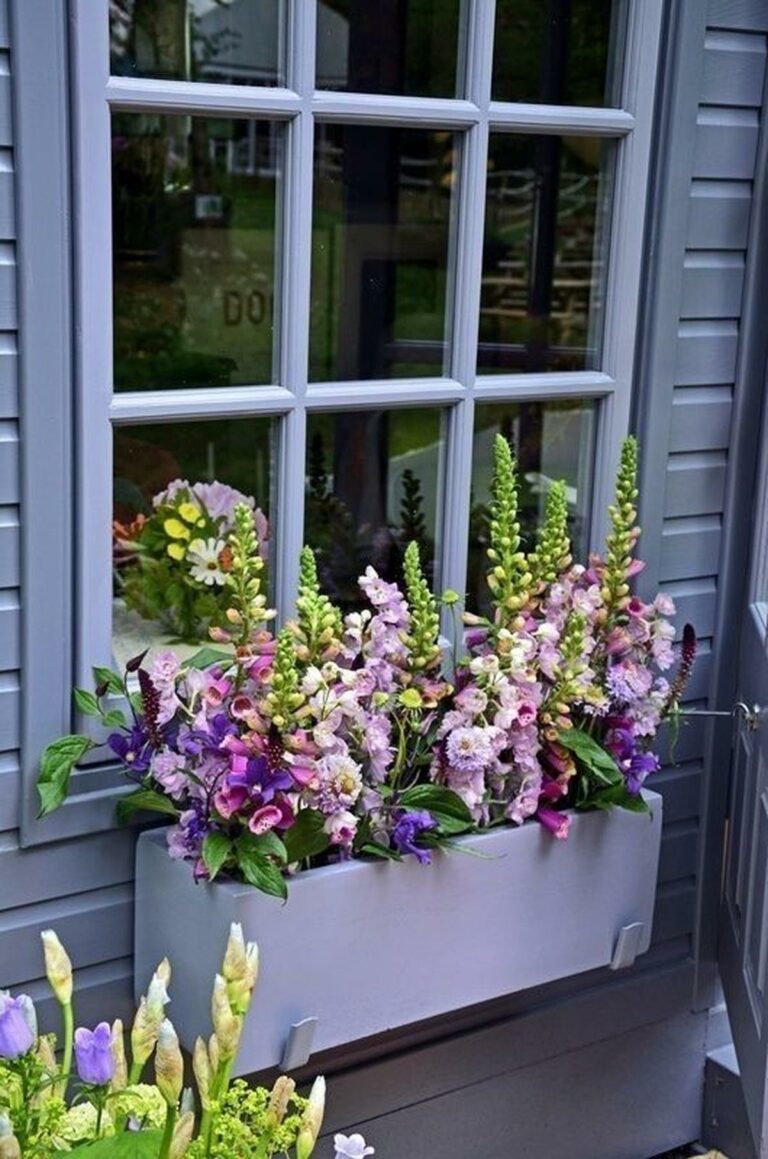 48 Beautiful Window Box Decorating Ideas
