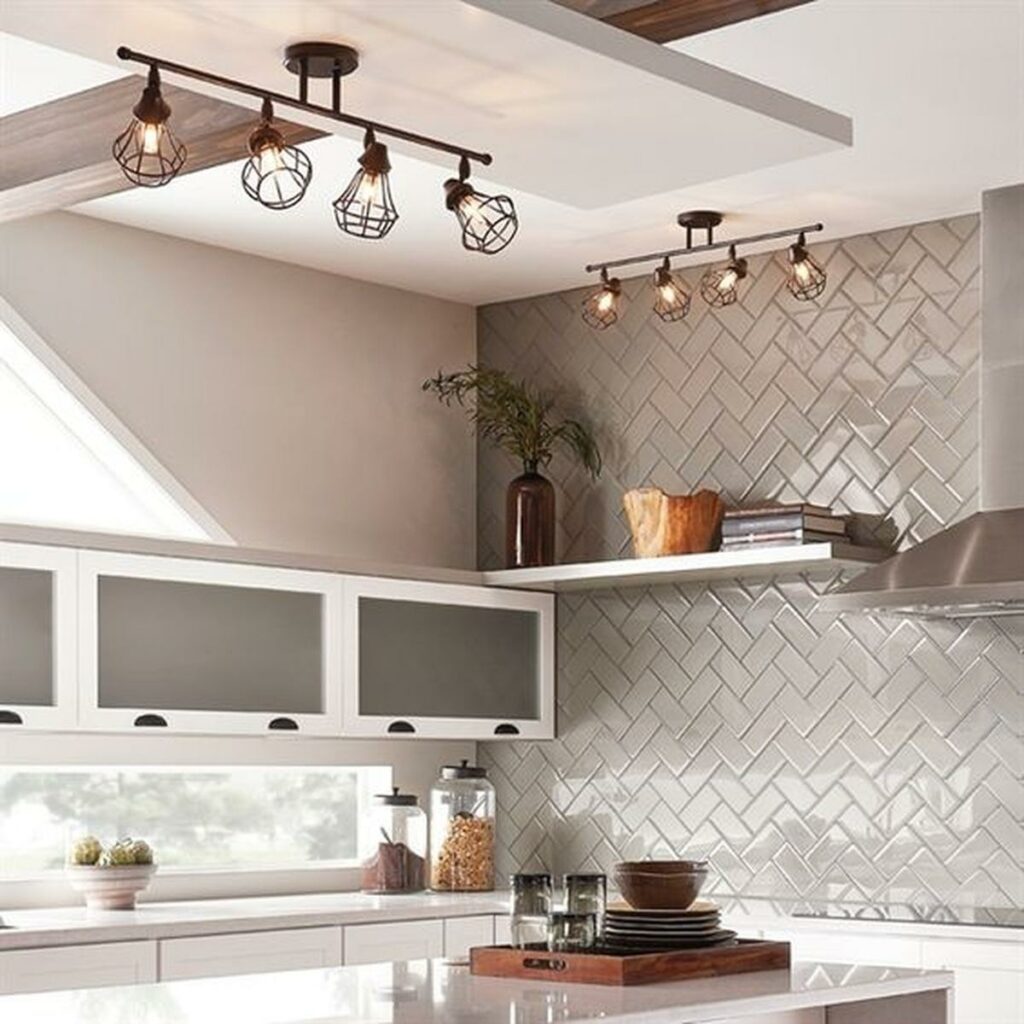 32 Sleek And Practical Track Lighting Ideas