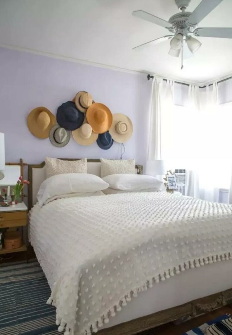 35 Innovative Hat Gallery Wall Display Ideas