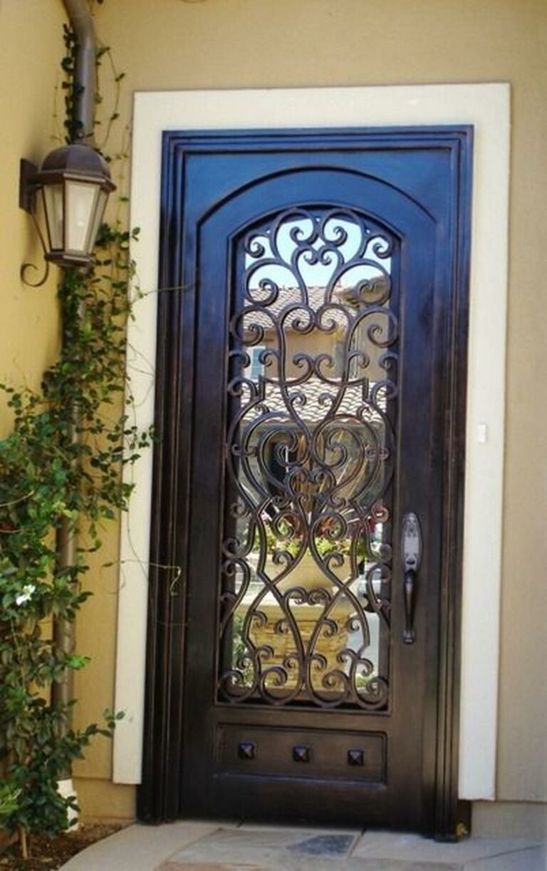 23 Gorgeous Metal Front Door Ideas for Modern Homes