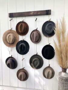 31 Elegant Ways To Display Your Hats