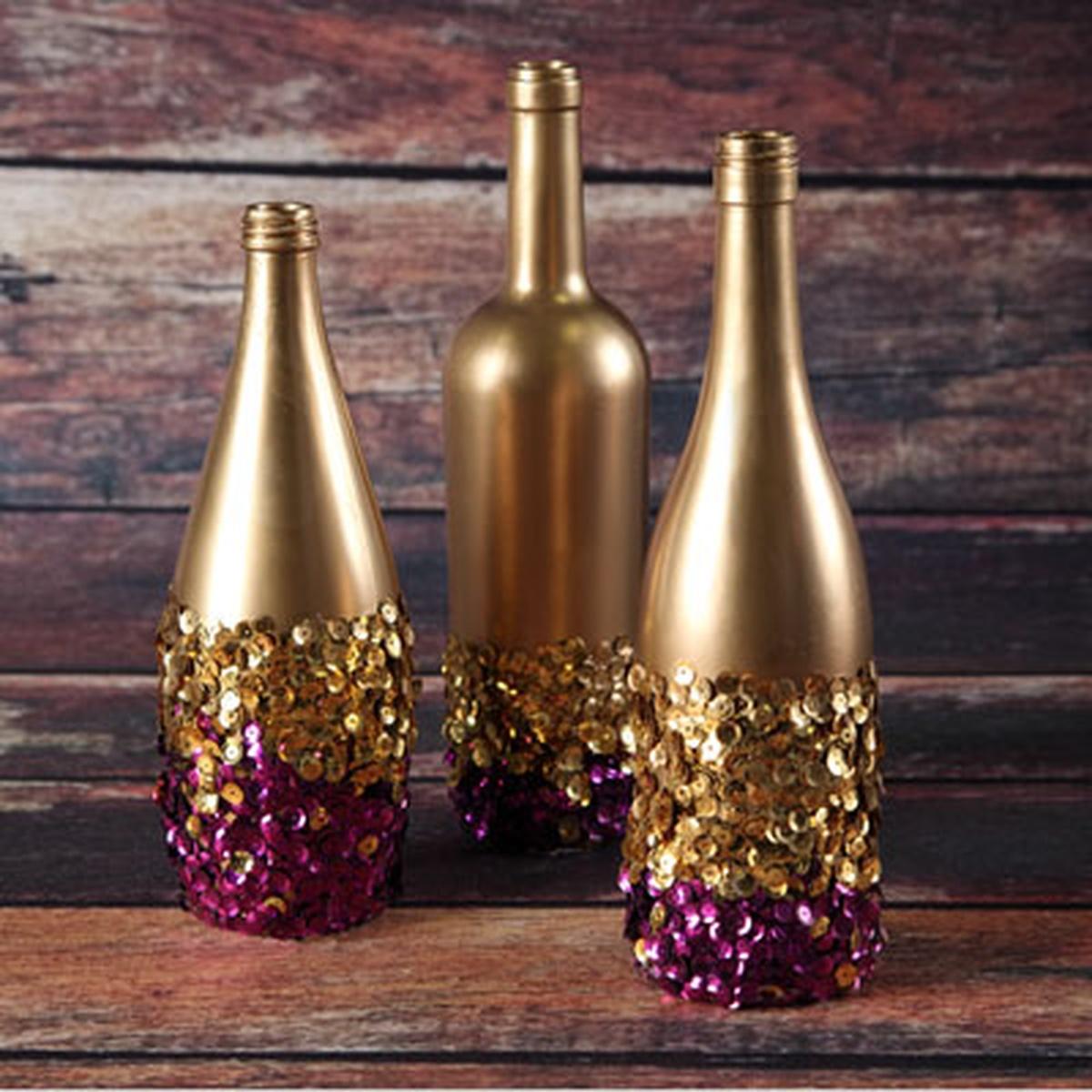 15 Glittery DIY Sequin Craft Projects for Winter Fun
