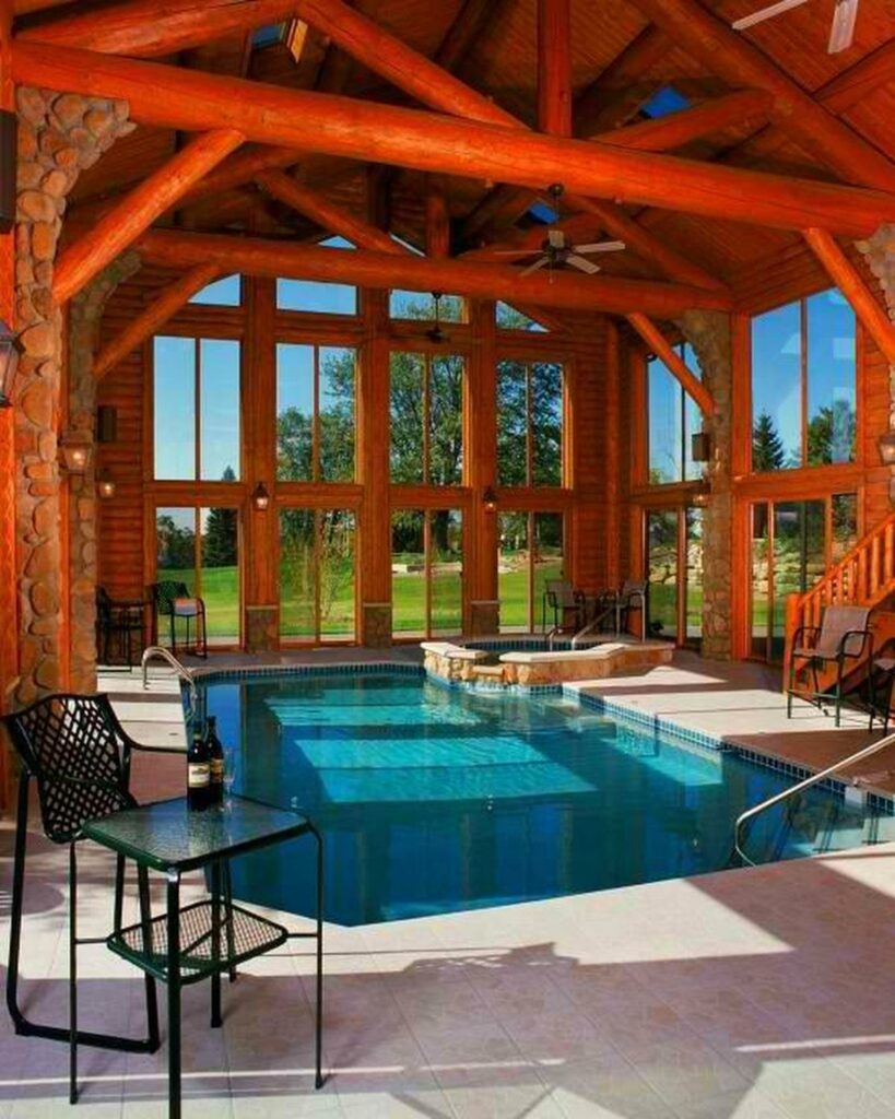 30 Breathtaking Indoor Swimming Pools That Inspire Pure Envy