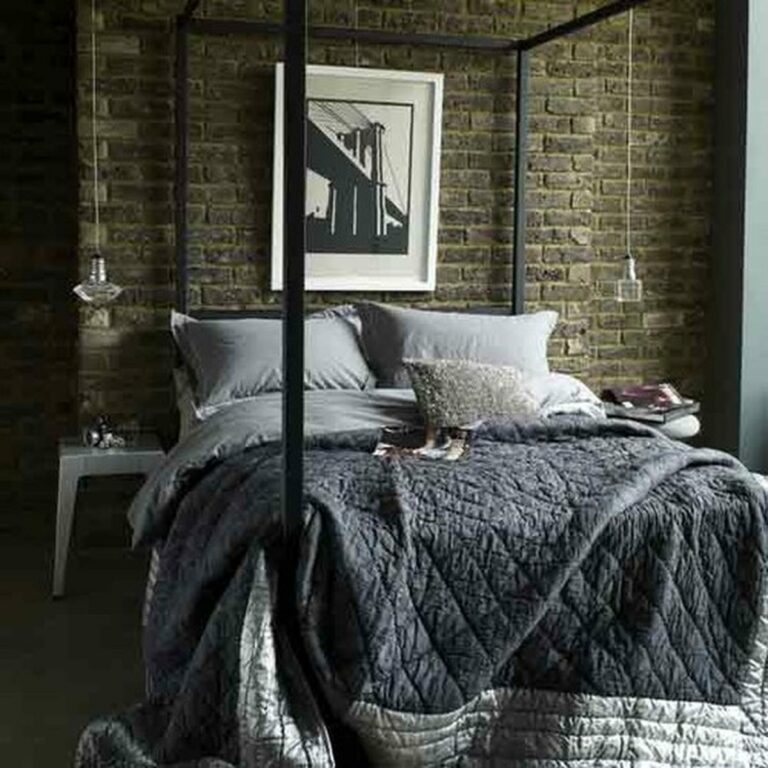 75 Breathtaking Bedrooms With Brick Walls