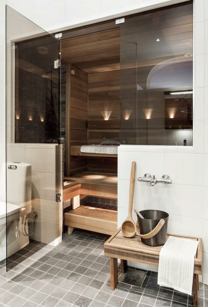 62 Luxurious Steam Rooms And Saunas For Homes