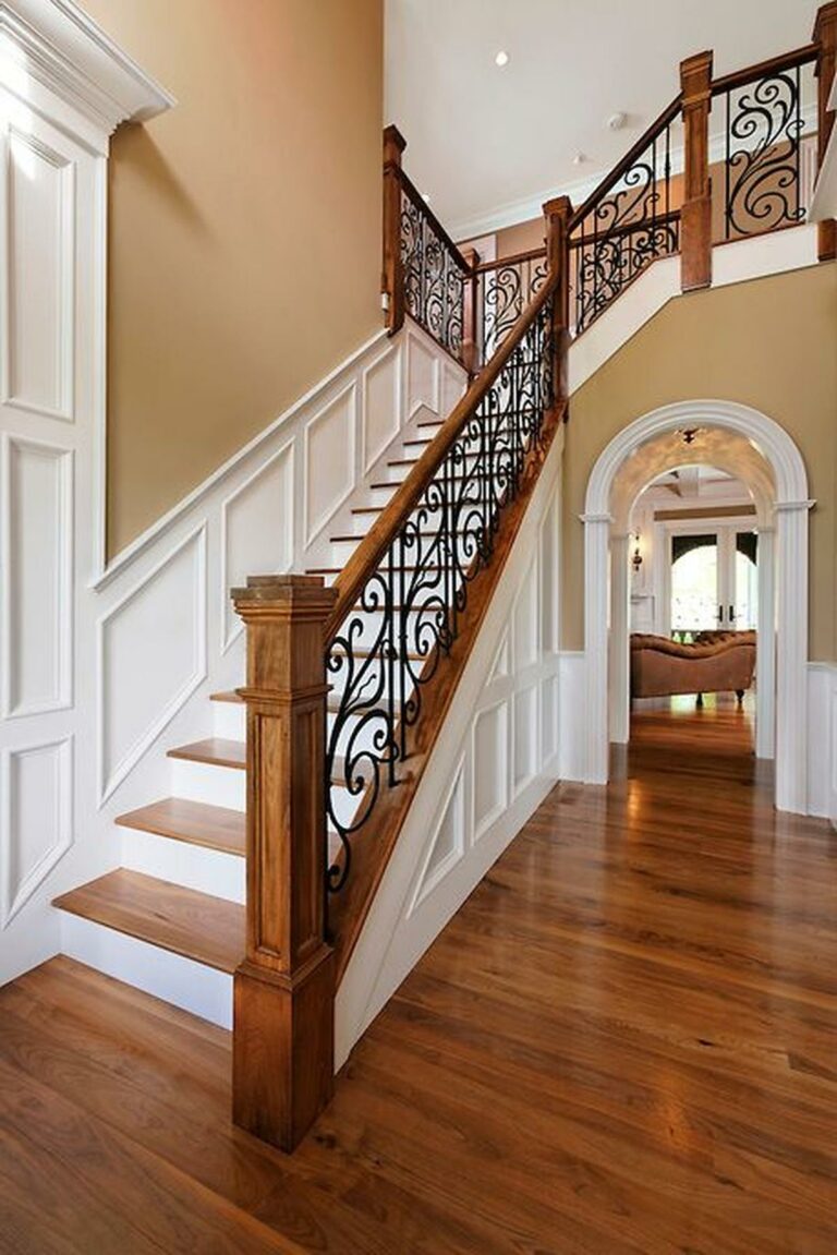 33 Elegant Wrought Iron Railing Designs For Indoor and Outdoor