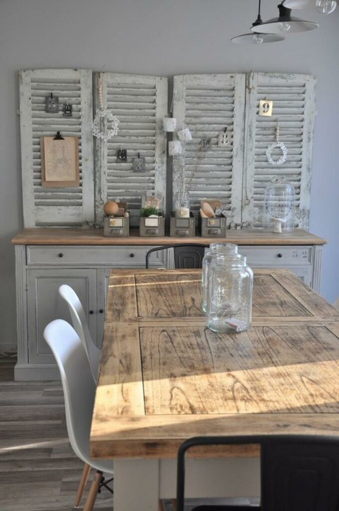 42 Creative Ways to Repurpose Old Shutters at Home