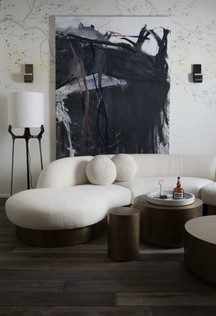 33 Curved Sofa Designs for Unique Living Rooms