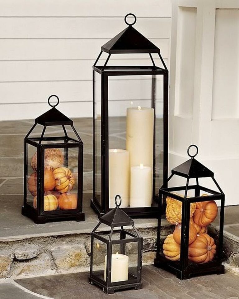 59 Enchanting Fall Lanterns For Outdoor And Indoor Decor