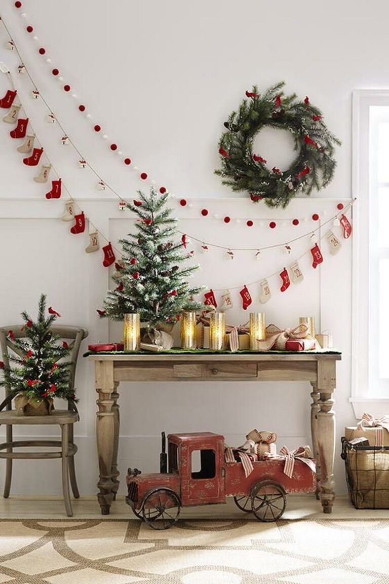 25 Magical Christmas Wall Decor Inspirations
