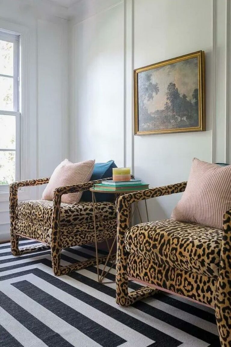 43 Exotic Animal-Print Ideas for Chic Interiors