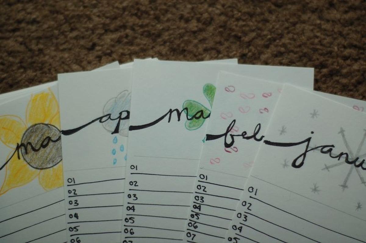 12 Easy DIY Perpetual Calendar Ideas for Timeless Planning