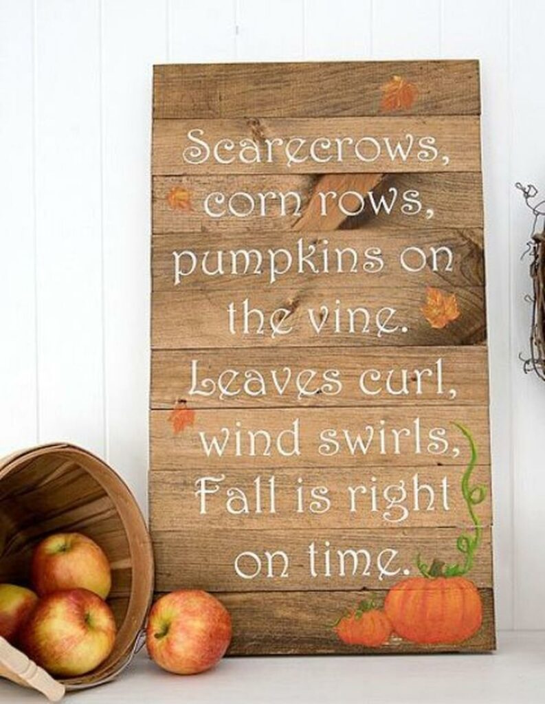 56 Enchanting and Whimsical Fall Signs to Welcome Autumn
