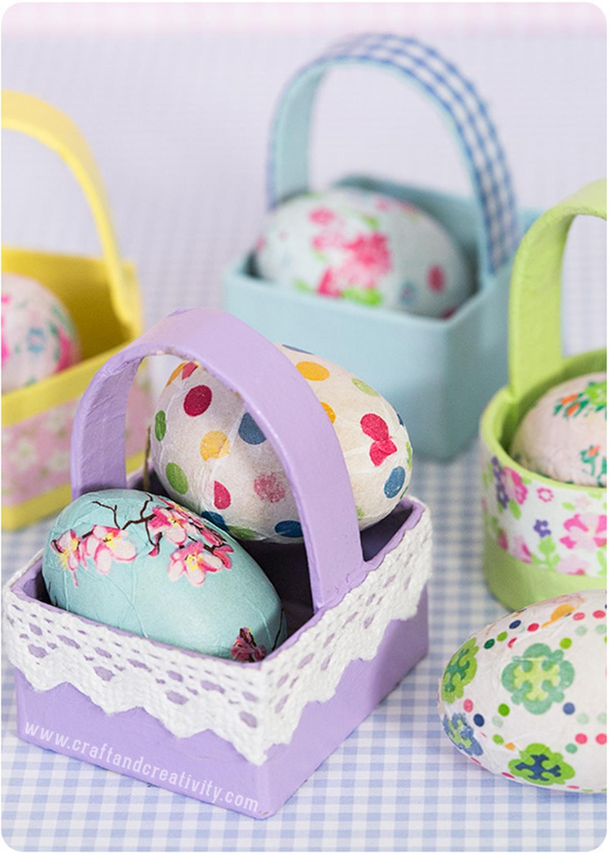 6 Easy DIY Paper Easter Basket Ideas for Spring Fun
