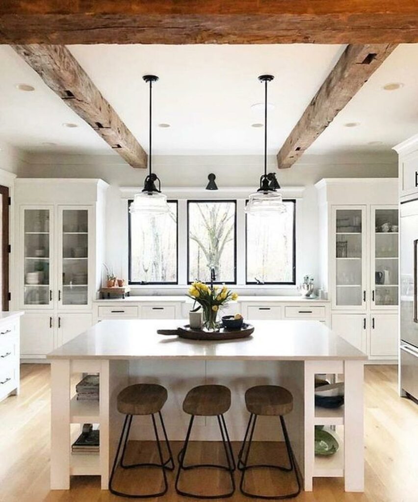 33 Exposed Beam Kitchen Ideas for Rustic Flair