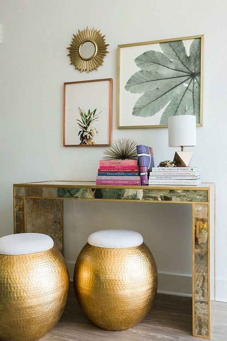 25 Refreshing Ideas To Elevate Your Console Table For Summer