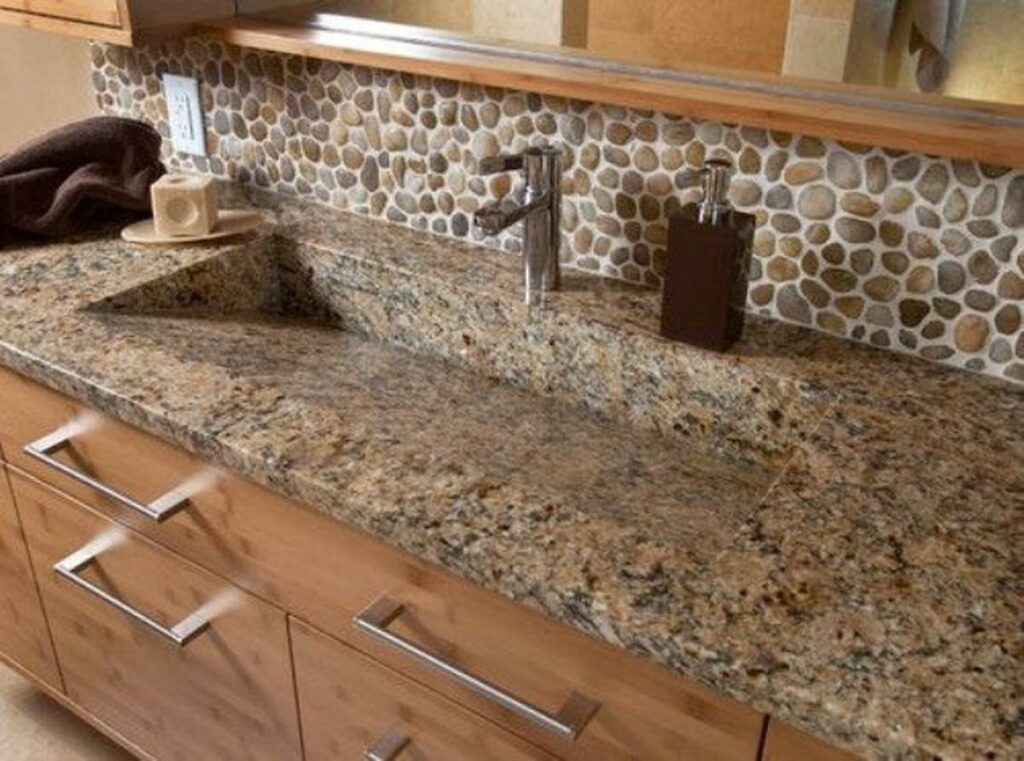 29 Breathtaking Stone And Rock Kitchen Backsplashes That Impress