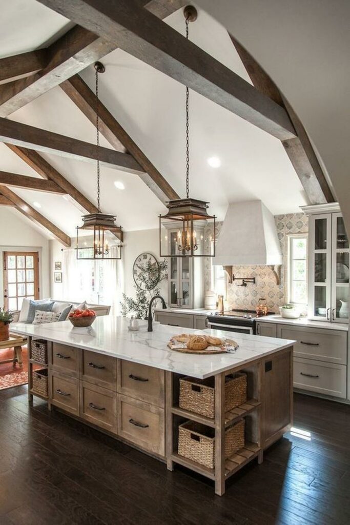 33 Exposed Beam Kitchen Ideas for Rustic Flair
